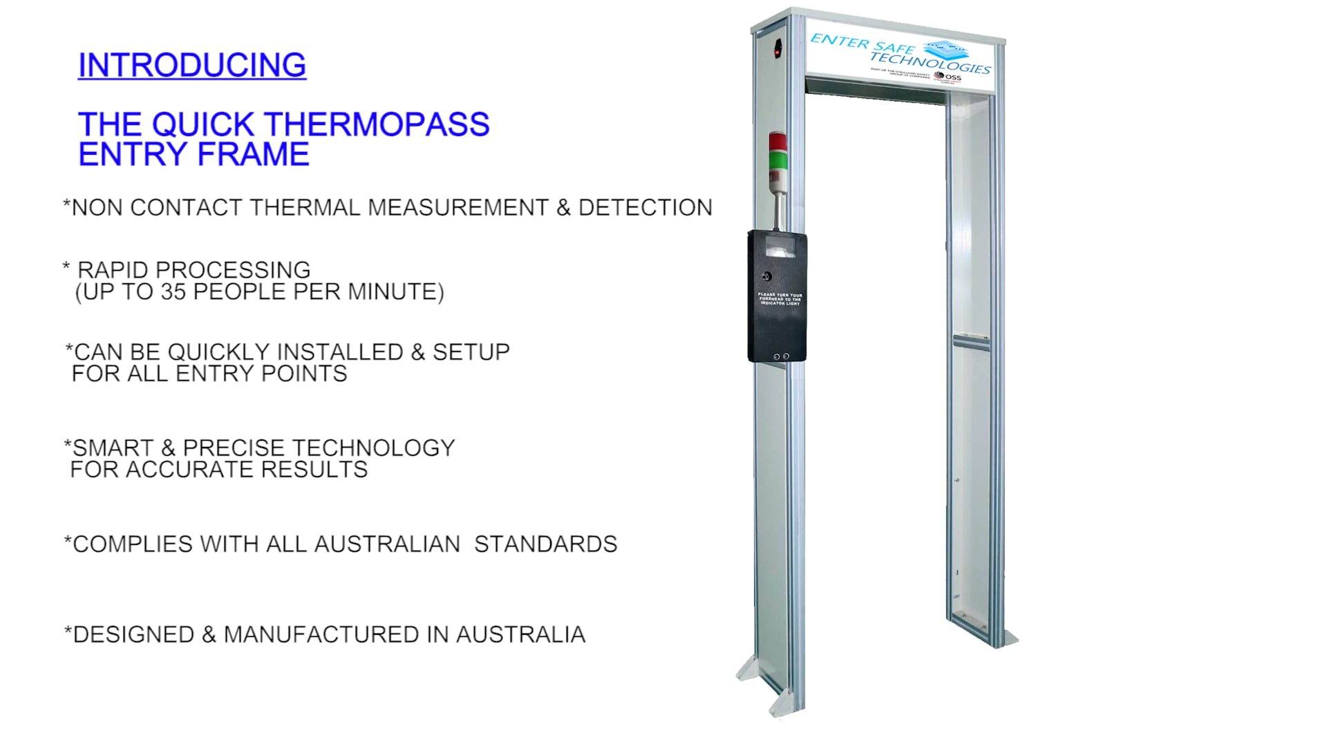 quick thermopass entry frame on Vimeo