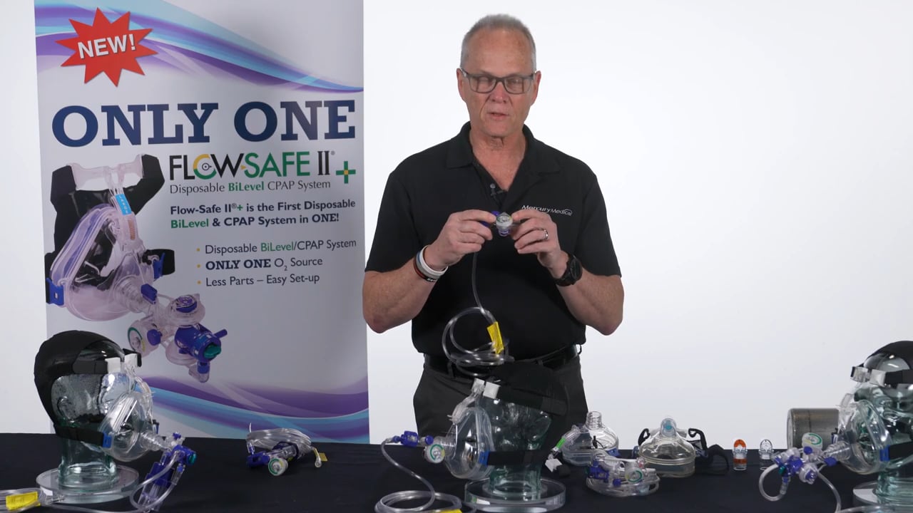 Flow-Safe II sistema desechable de cpap on Vimeo