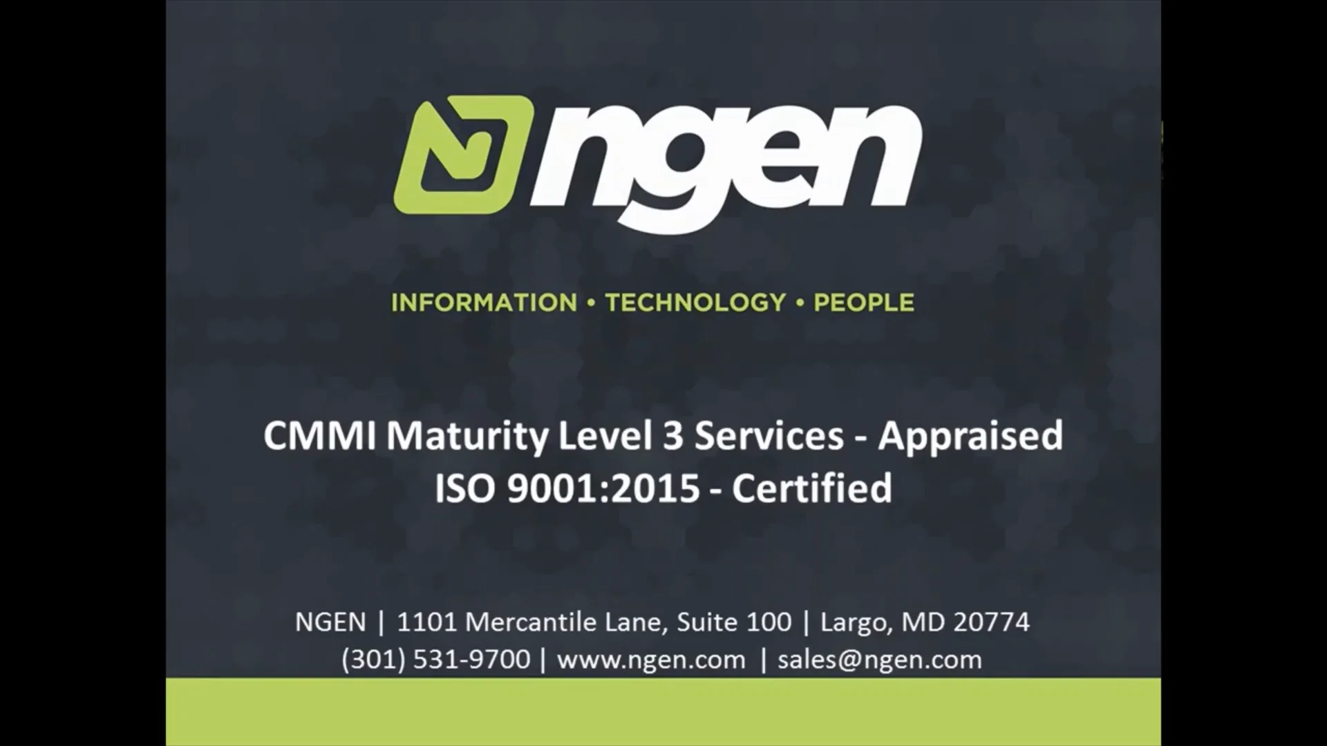 Ngen Capabilities Briefing On Vimeo