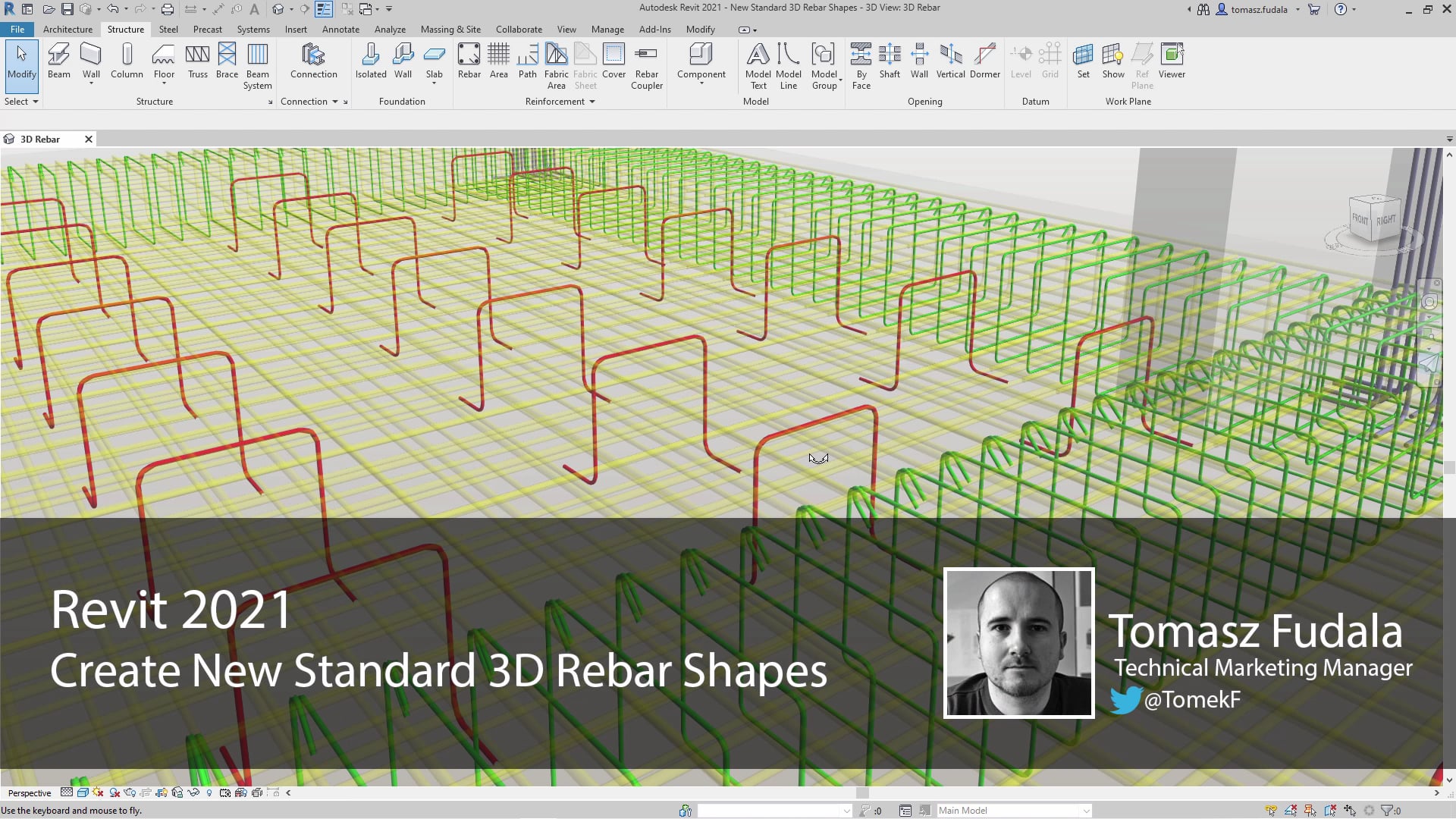3D Rebar Shapes in Revit on Vimeo