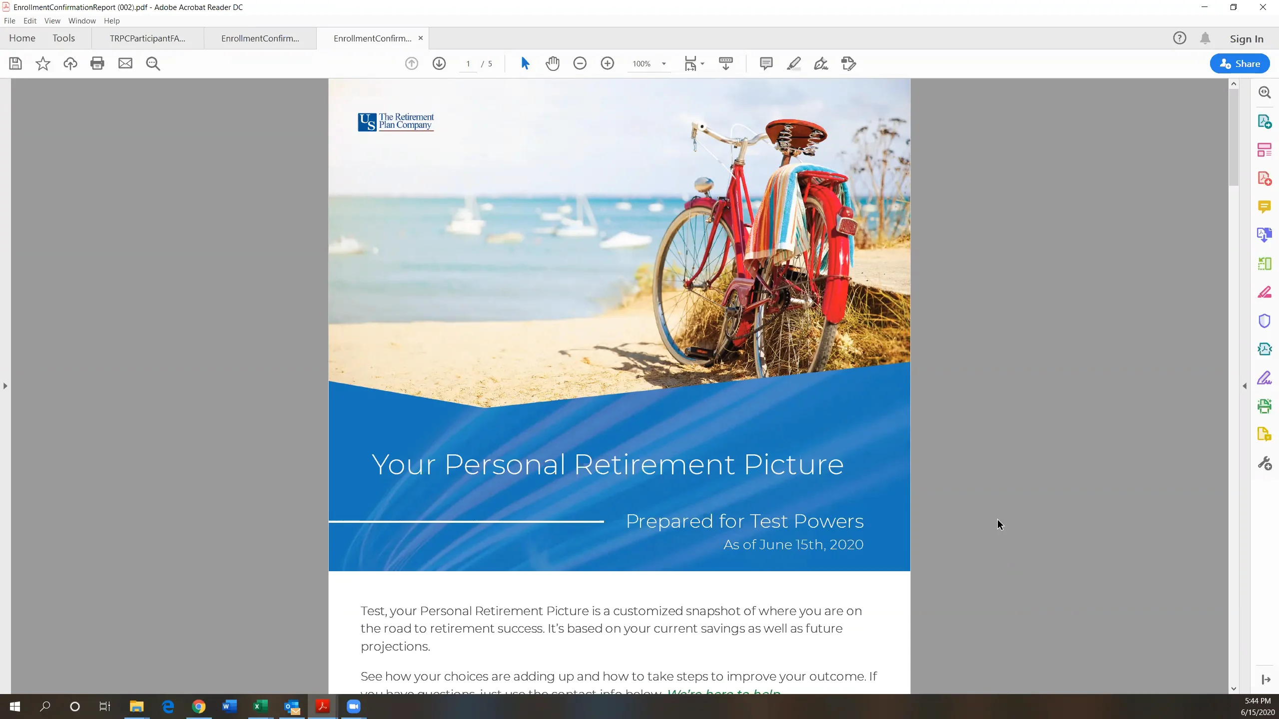 iJoin Enrollment New TRPC 401k Participants