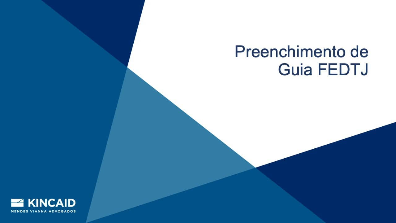 Preenchimento de Guia FEDTJ on Vimeo