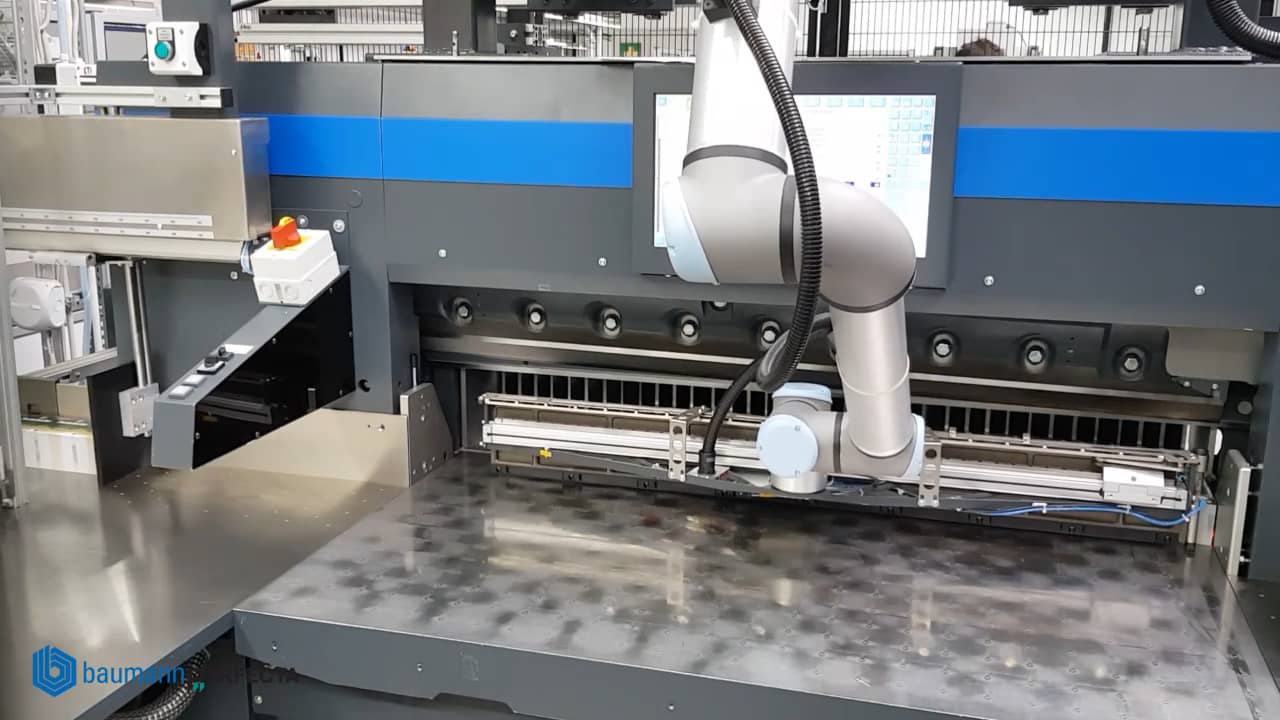 BAUMANN-PERFECTA Label Cutting system BASS on Vimeo