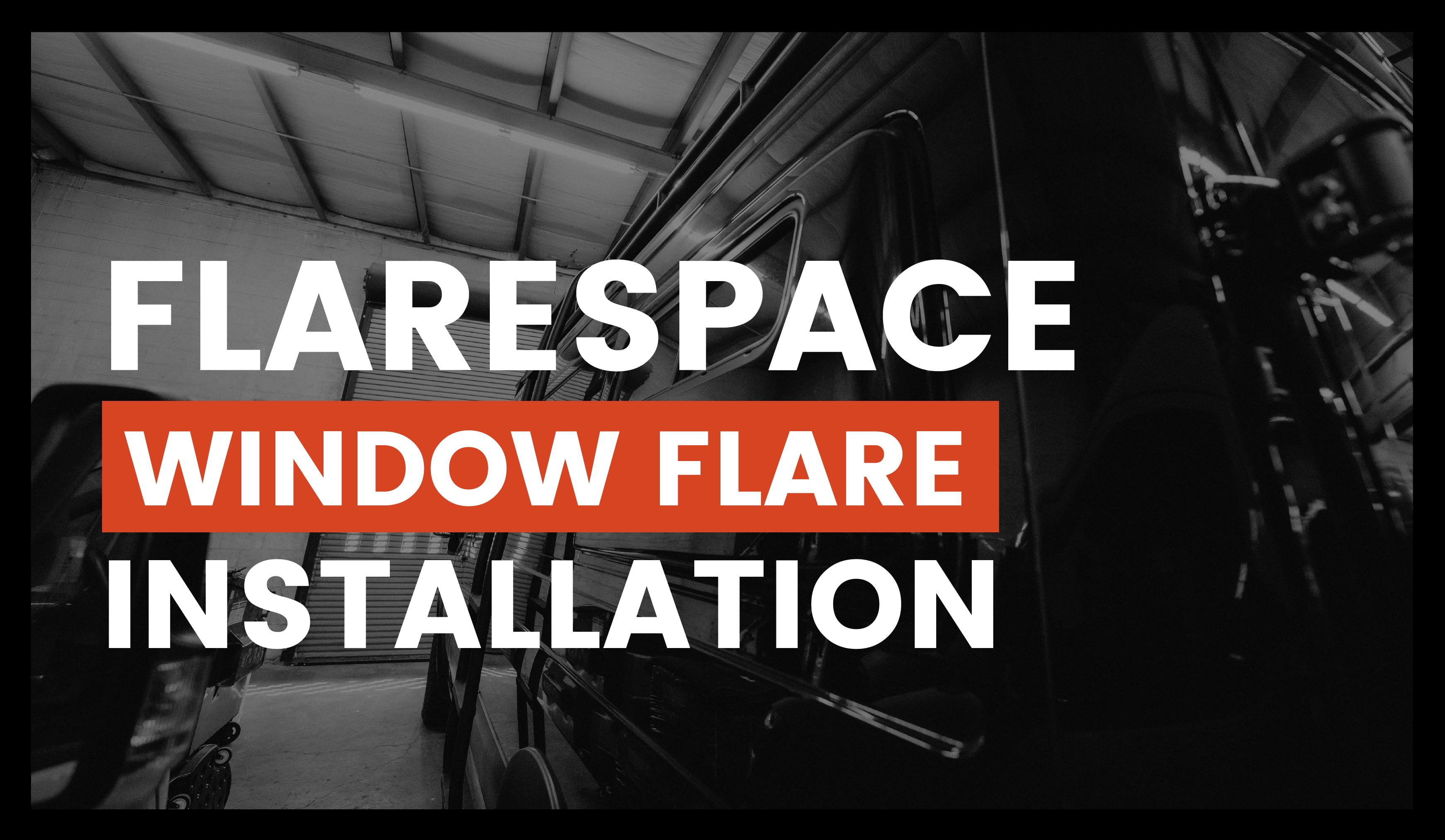 Flarespace Window Flare Installation Video
