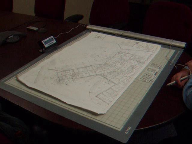 GTCO "Quik-Ruler" Digitizer for blueprint take-offs. on Vimeo