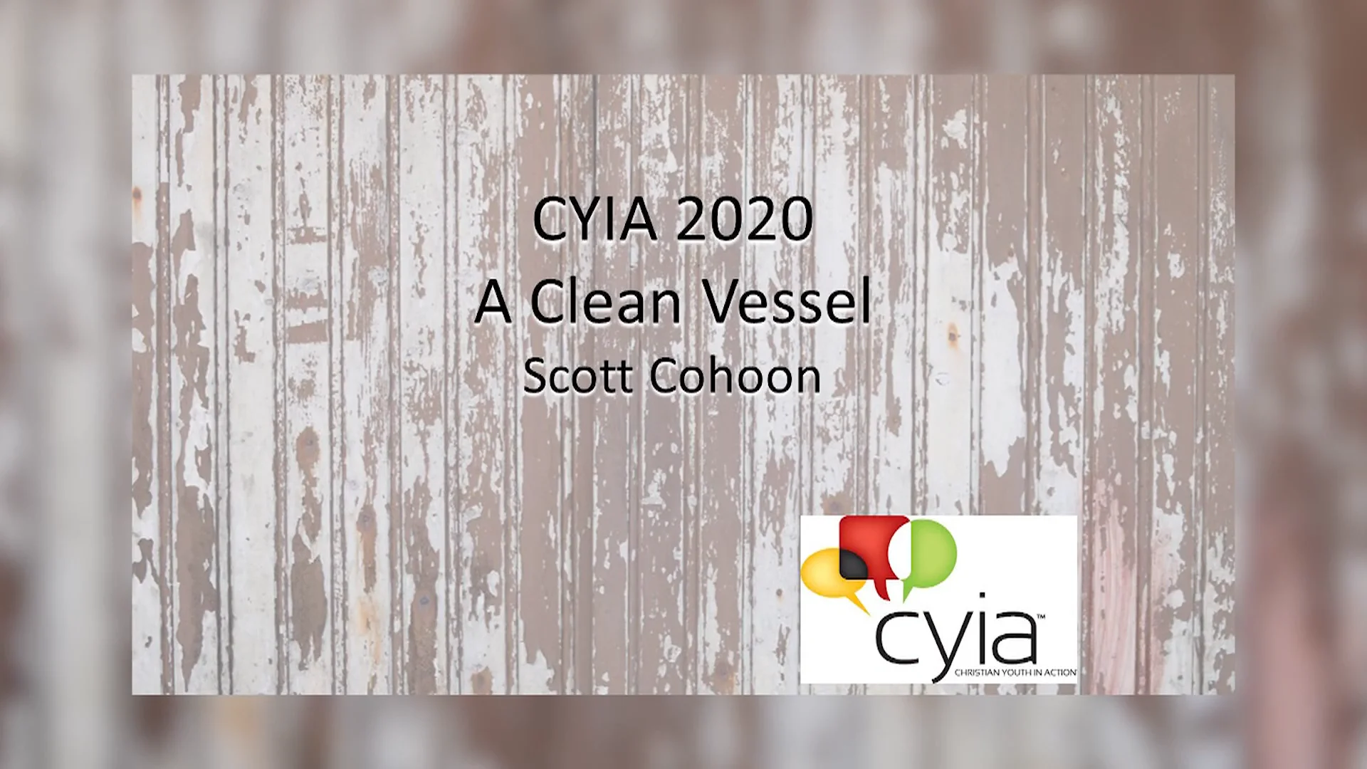 Clean Vessel - vimeo on Vimeo