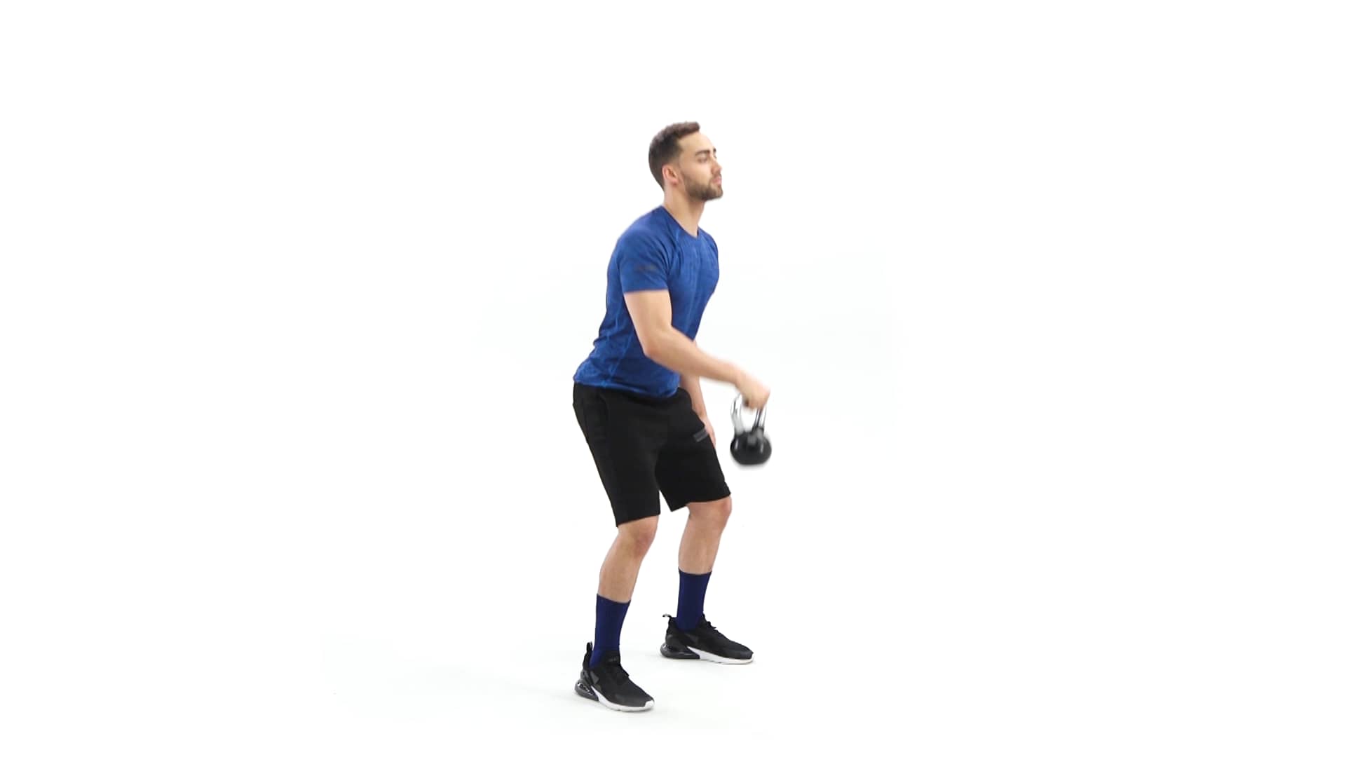 Kettlebell Single Arm Clean Right on Vimeo