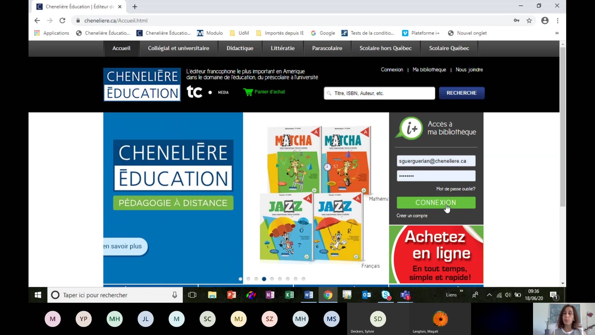 Webinaire sur l'utilisation de la plateforme i+ Interactif de ...