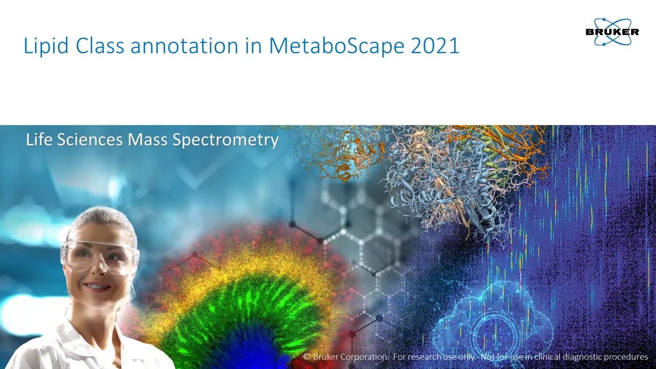 Lipid Class annotation in MetaboScape 2021 on Vimeo