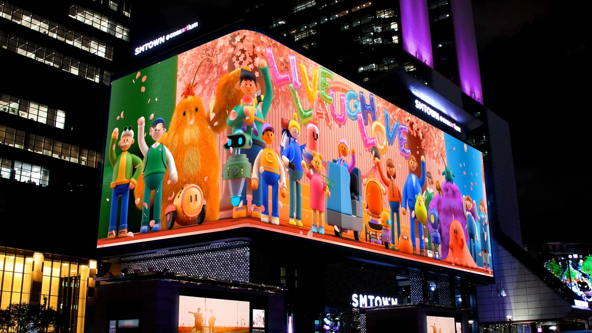 COEX - 'Live Laugh Love' OOH on Vimeo