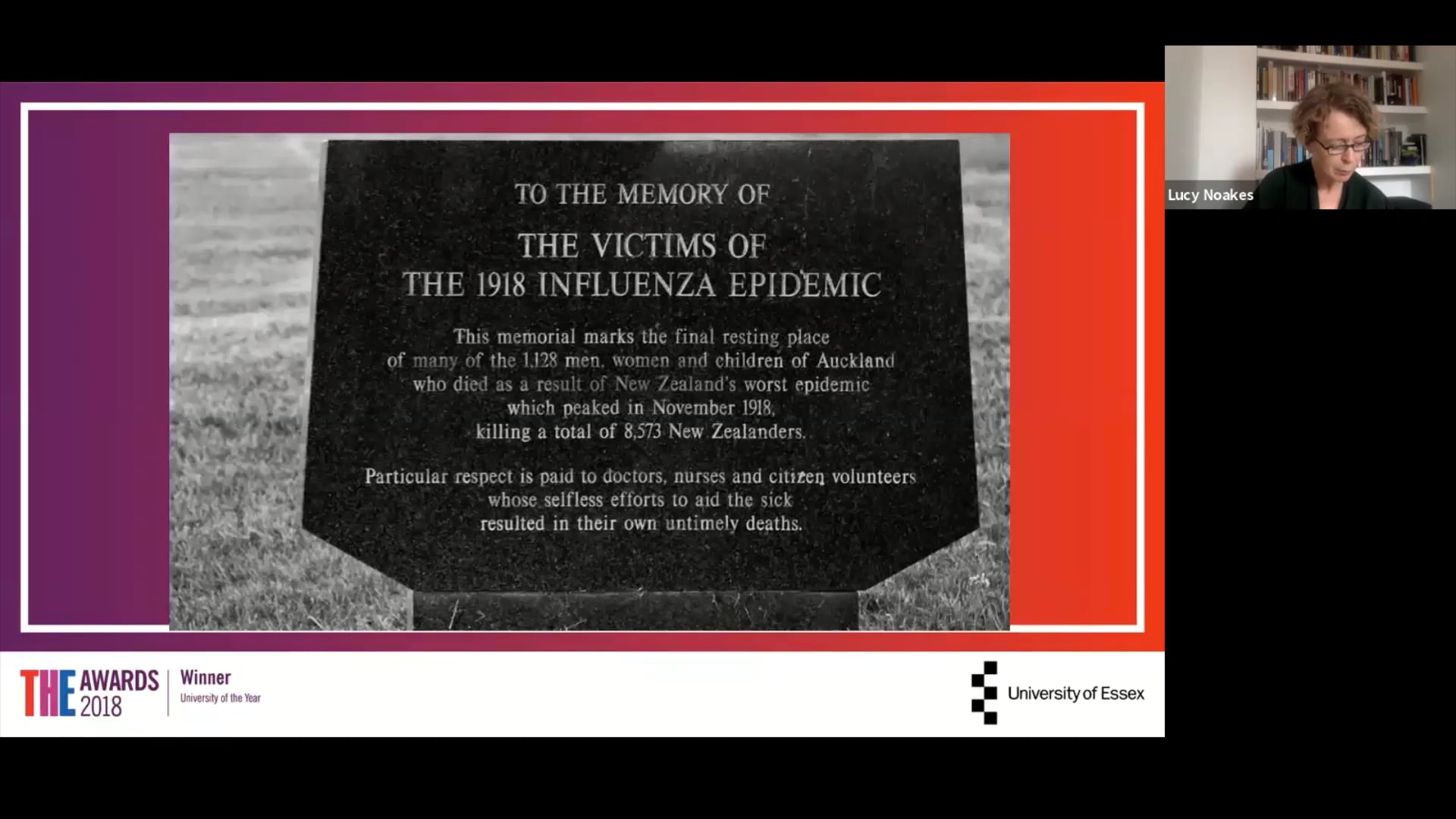 Grief, Mourning and Spanish Flu by Lucy Noakes on Vimeo