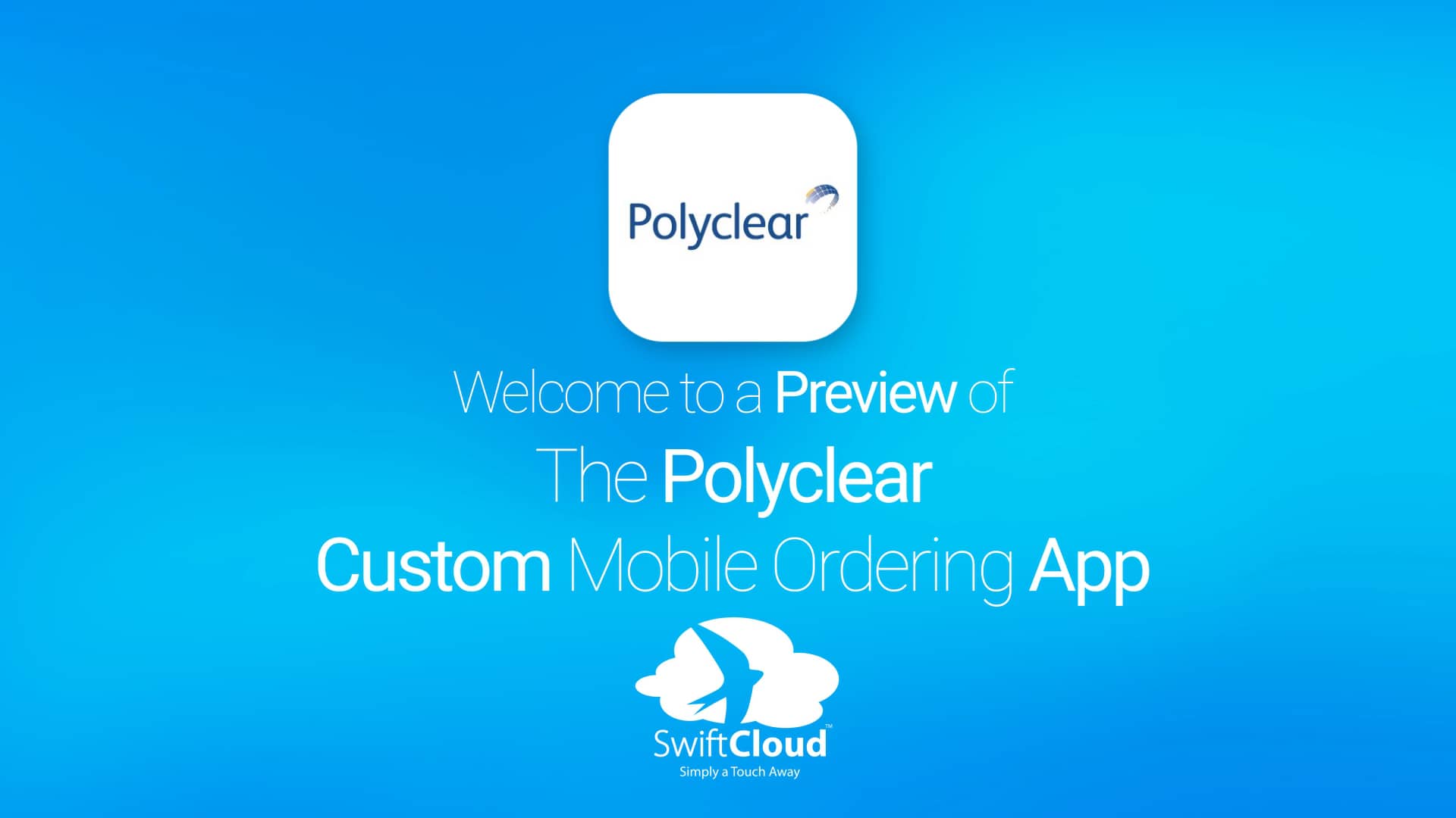 Polyclear - Mobile App Preview - POL718W on Vimeo