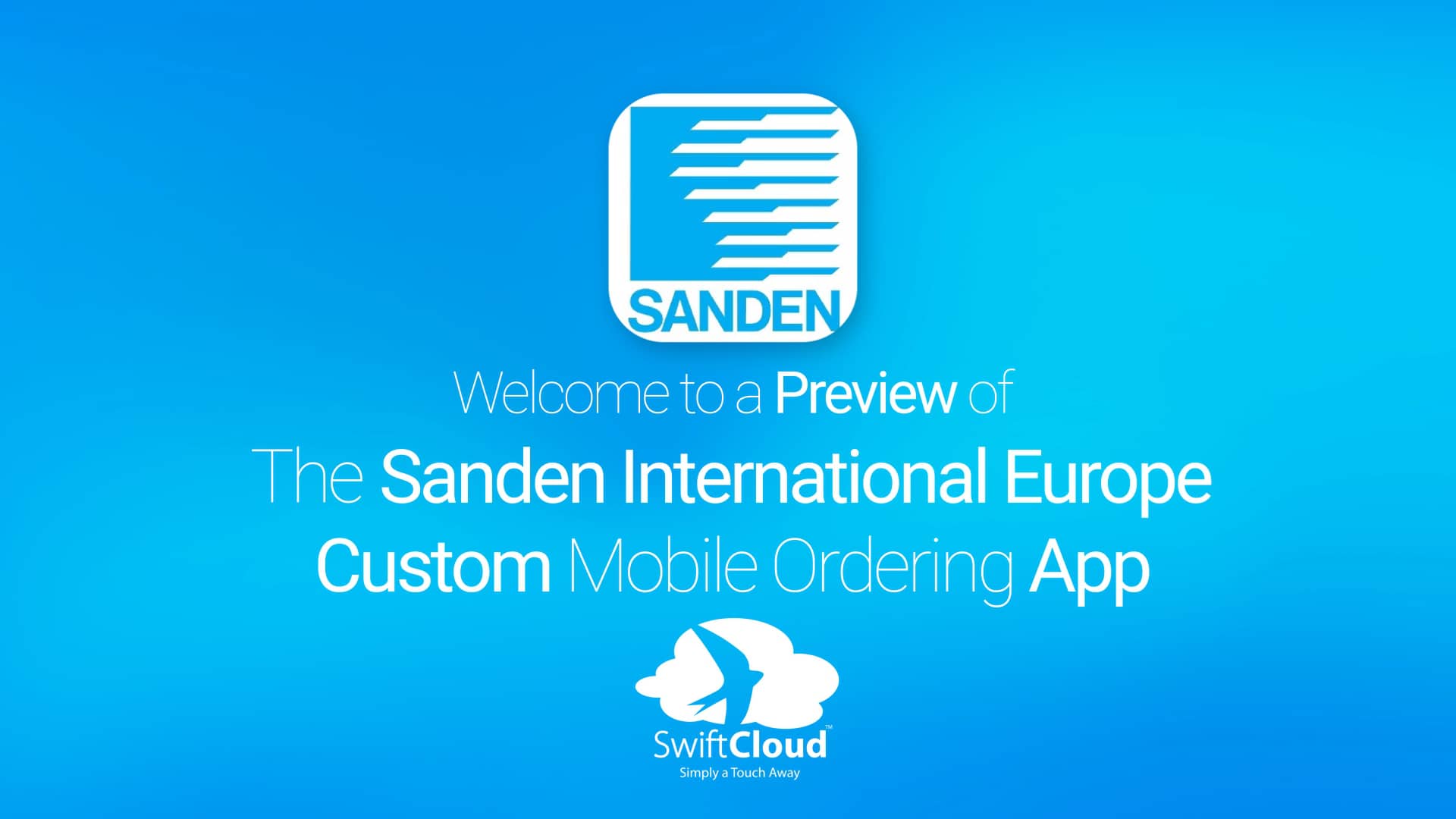 Sanden International Europe - Mobile App Preview - SAN637W on Vimeo