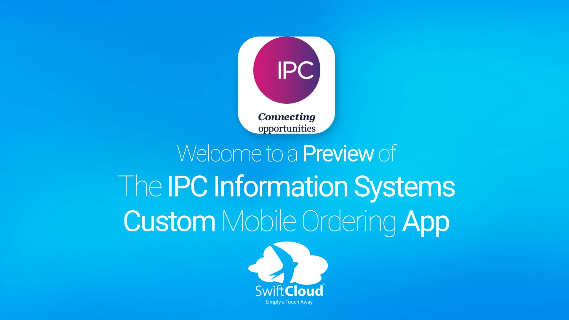 IPC Information Systems - Mobile App Preview - IPC833W on Vimeo