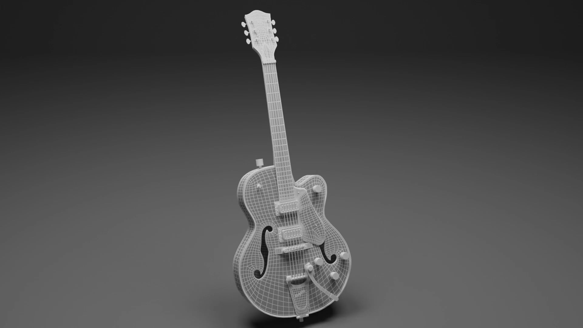 gretsch electromatic guitar wireframe on Vimeo