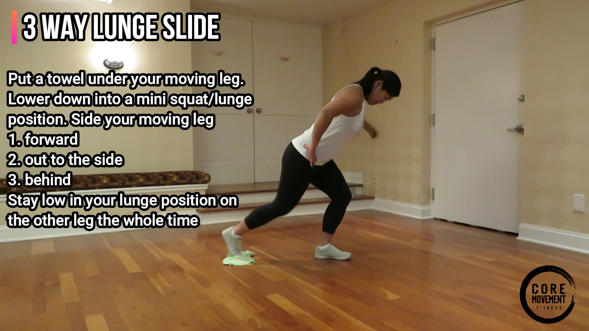3 way lunge slide on Vimeo
