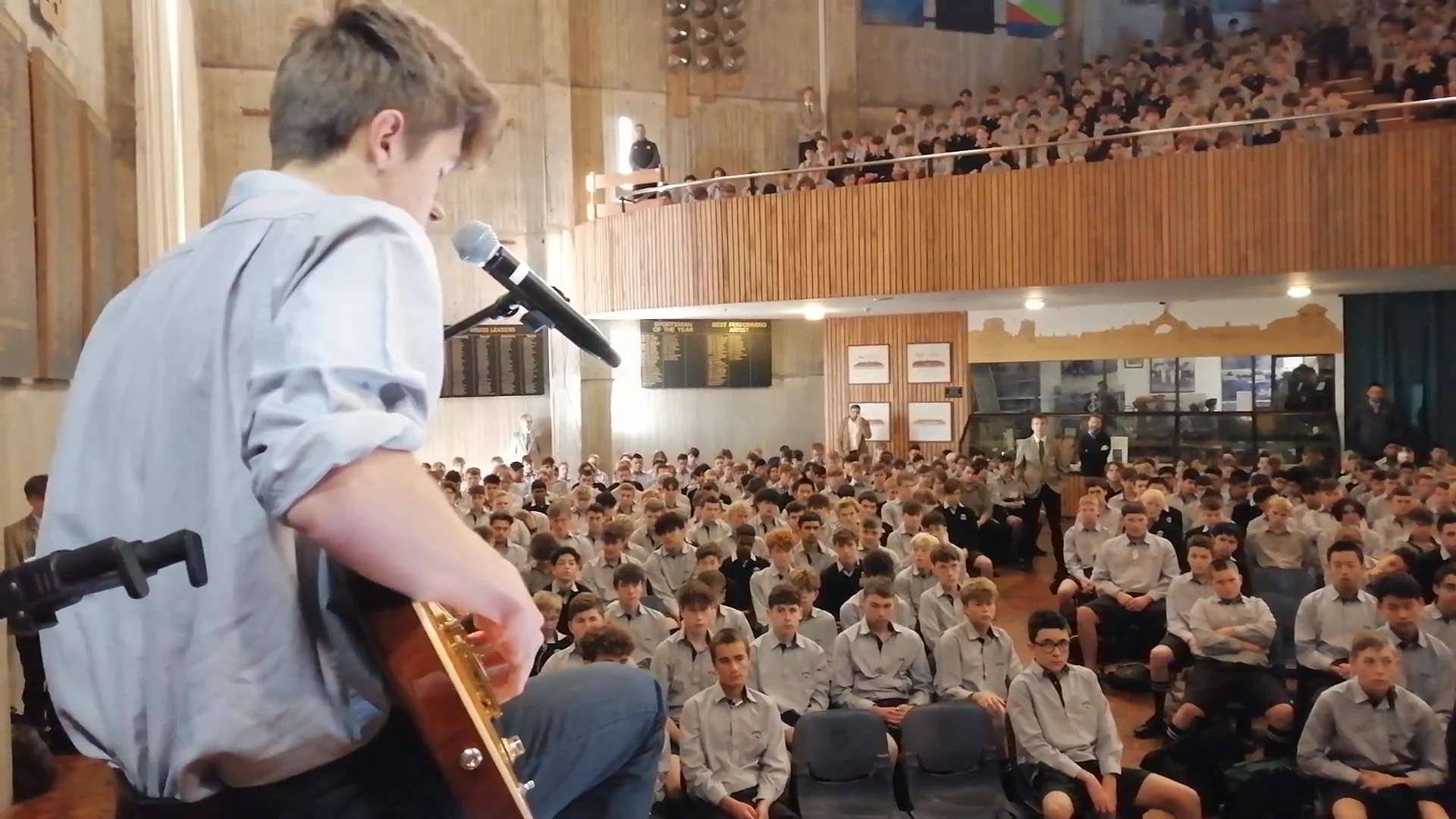 Sean Grieve NPBHS Assembly Performance