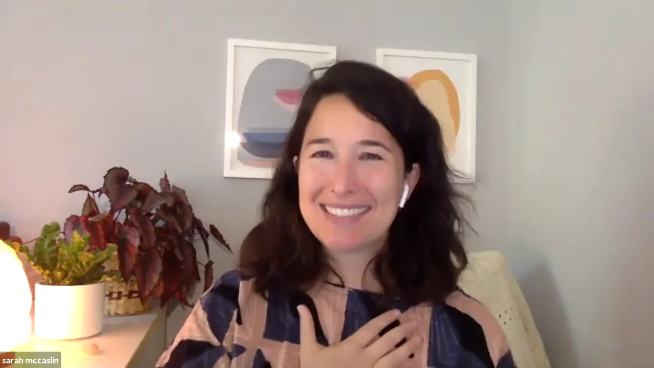 Sunday Forum with Sarah McCaslin on Discernment on Vimeo