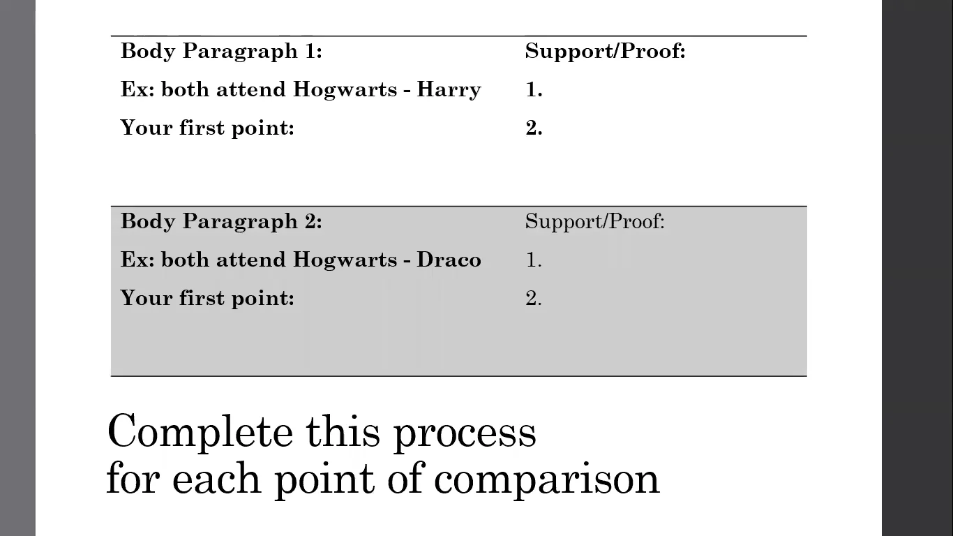 Video Tutorial -ELA B30 - 32 Outline and First draft on Vimeo