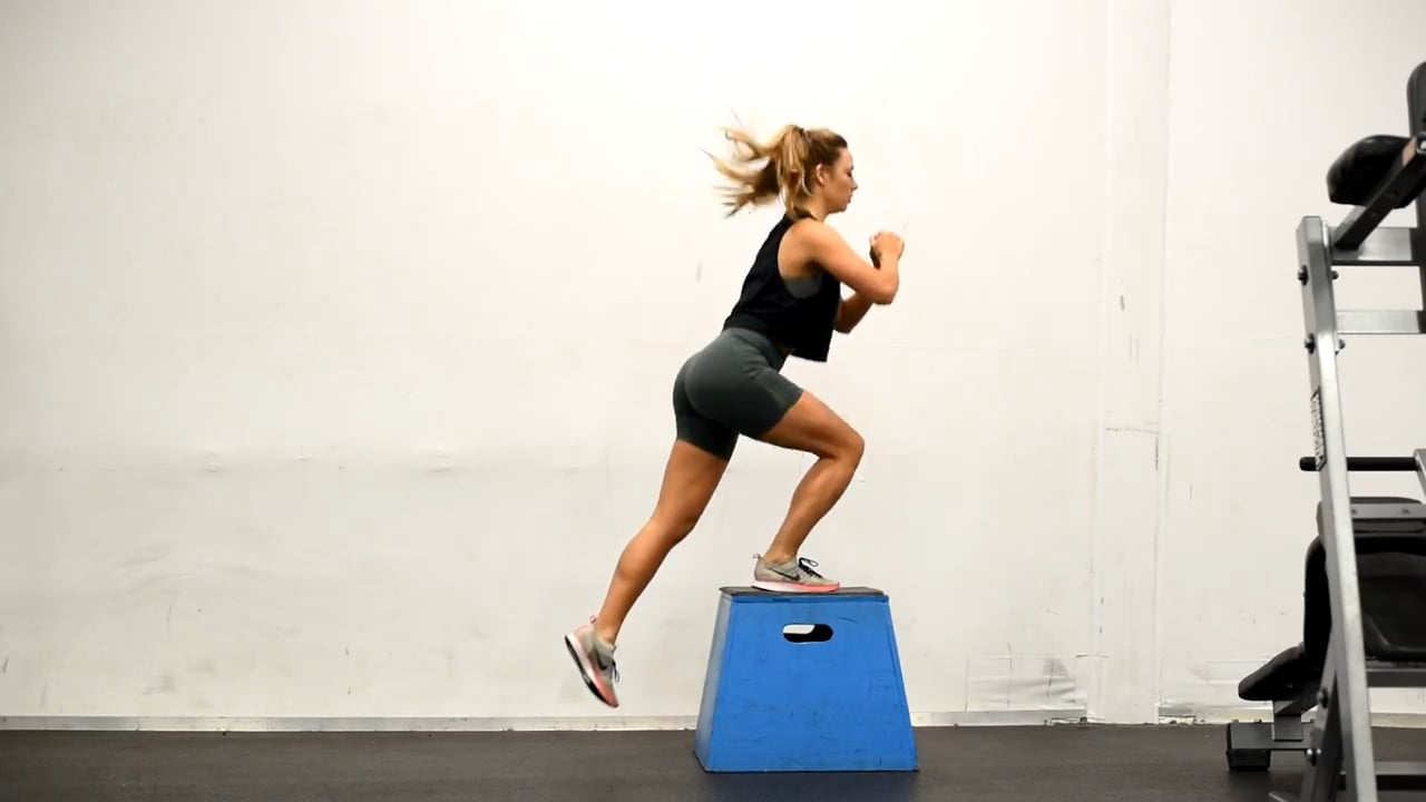 Alternating Step Up Jumps on Vimeo