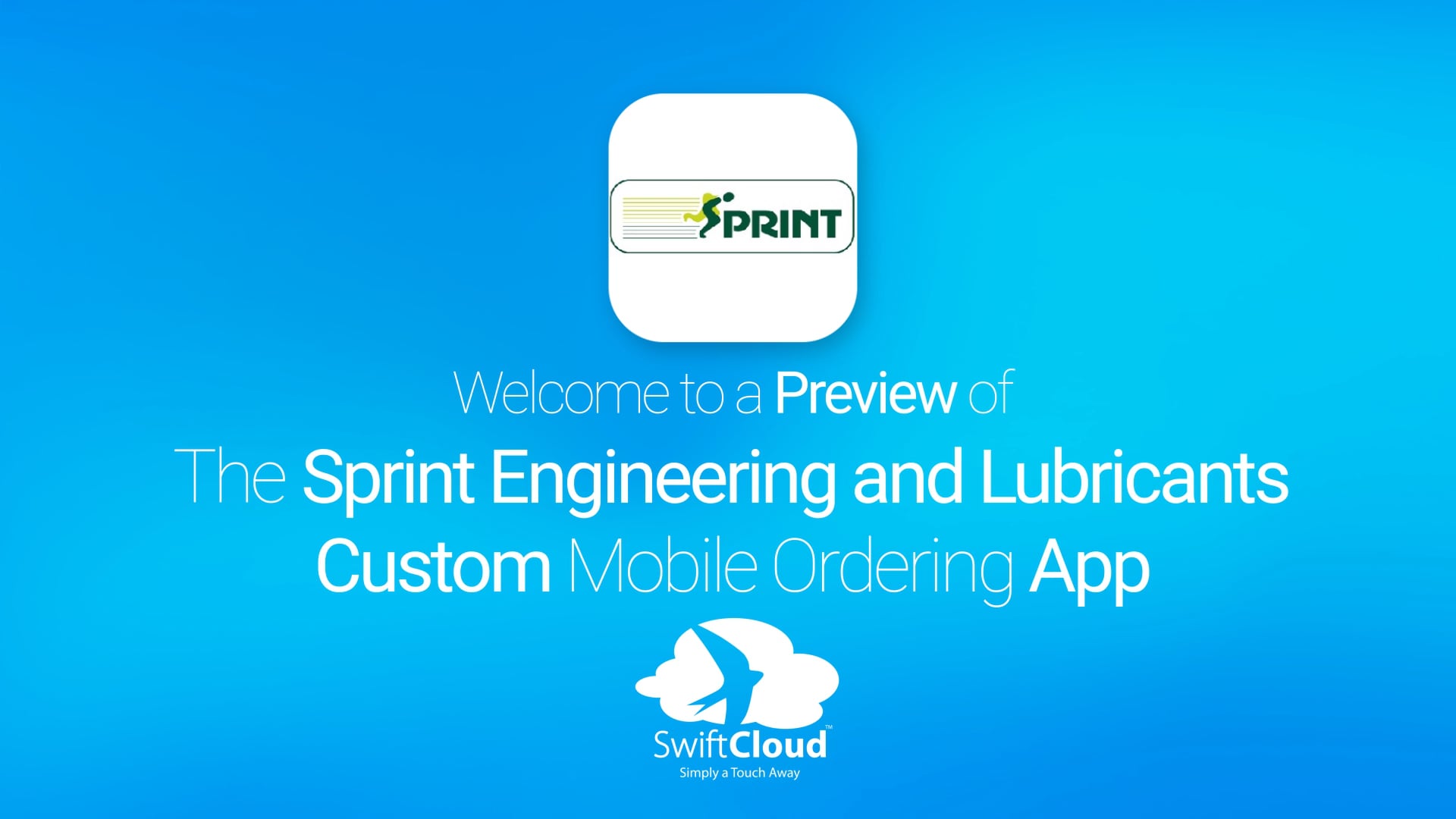 Sprint Engineering And Lubricants - Mobile App Preview - SPR919W on Vimeo