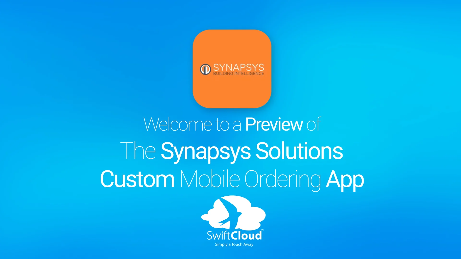 Synapsys Solutions - Mobile App Preview - SYN470W on Vimeo