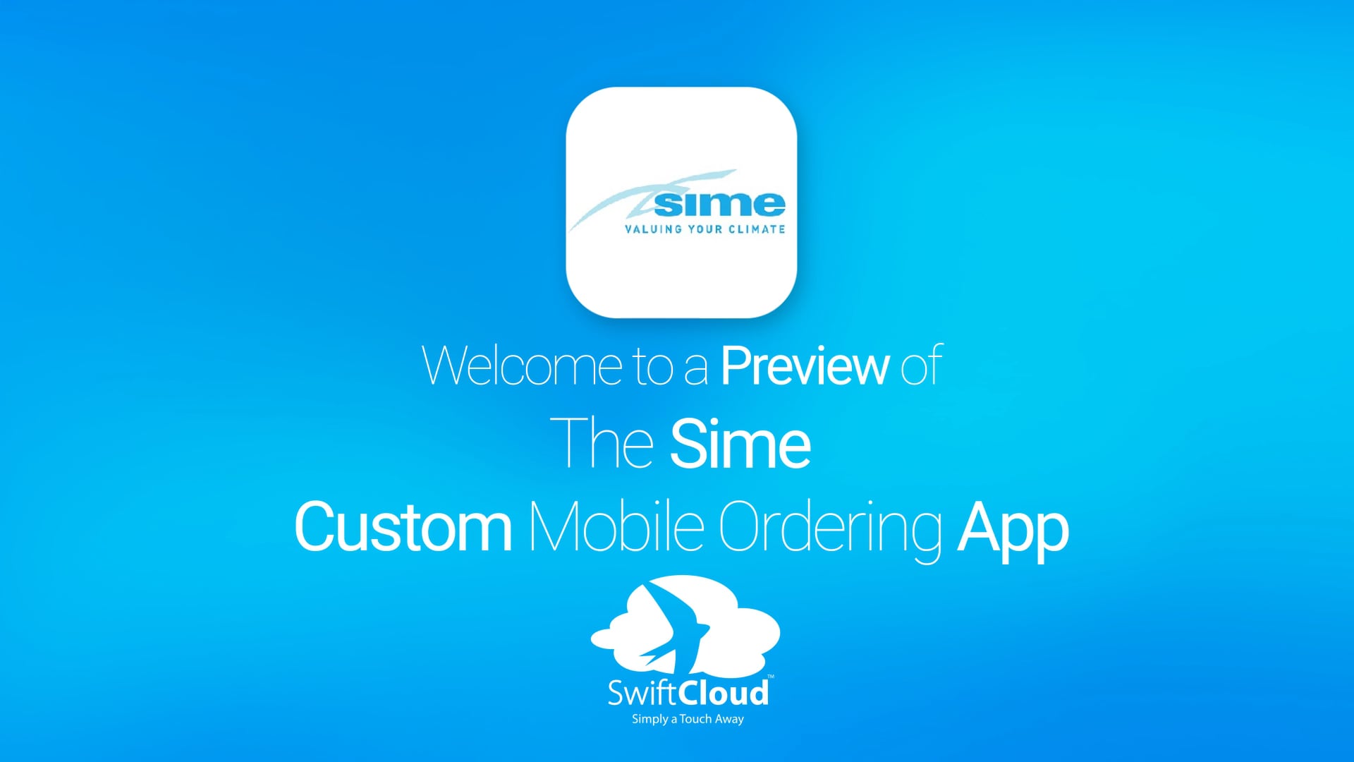 Sime - Mobile App Preview - SIM347W on Vimeo