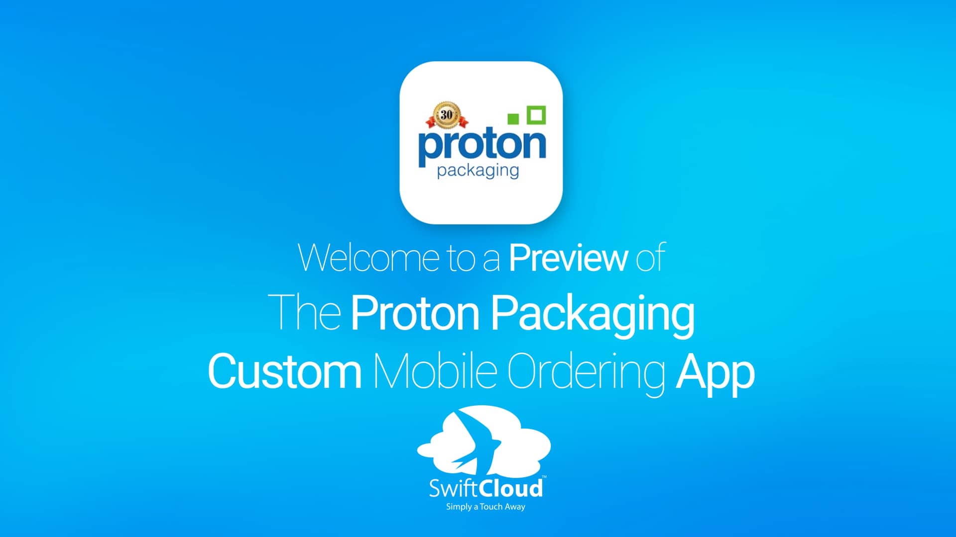 Proton Packaging - Mobile App Preview - PRO100W on Vimeo