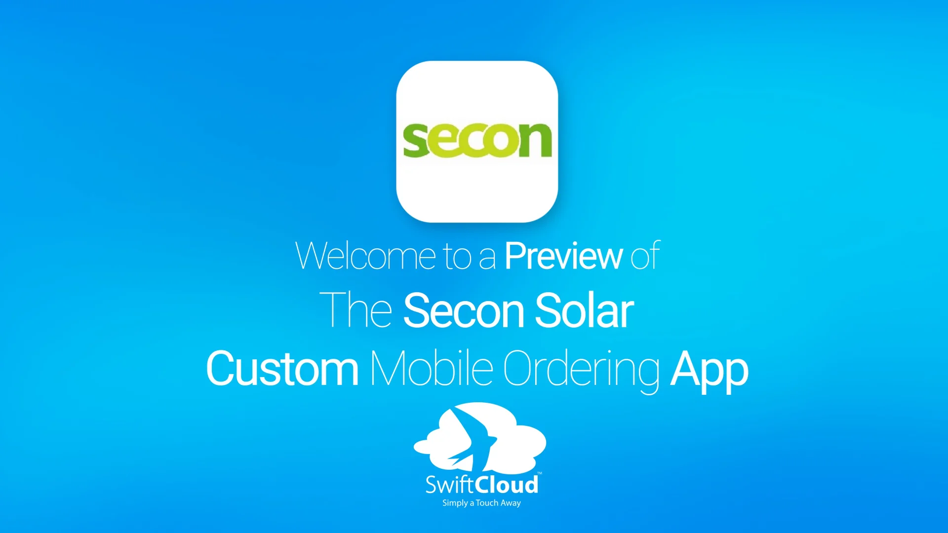 Secon Solar - Mobile App Preview - SEC392W on Vimeo