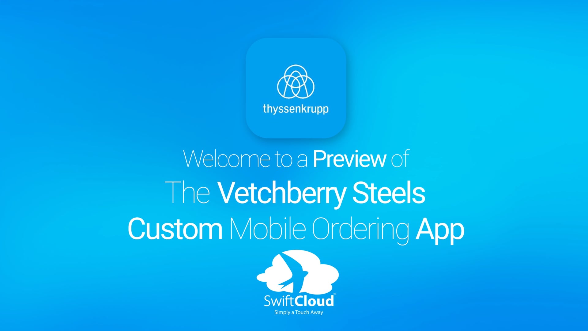 Vetchberry Steels - Mobile App Preview - VET288W on Vimeo