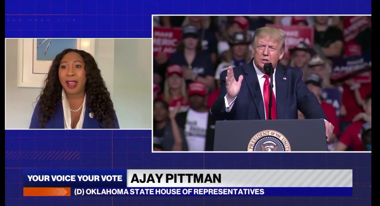 Rep. Ajay Pittman speaks on ABC News on Vimeo