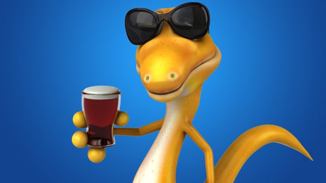 Lizard Beer Alcohol - Free video on Pixabay