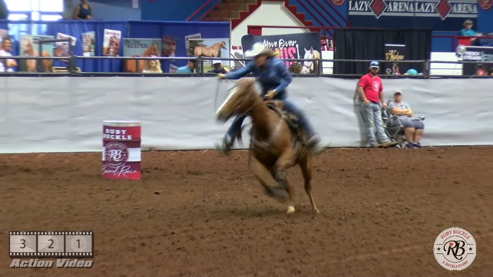 Ruby Buckle Guthrie Futurity 34 Sue Smith on Blazing With My Dude By ...