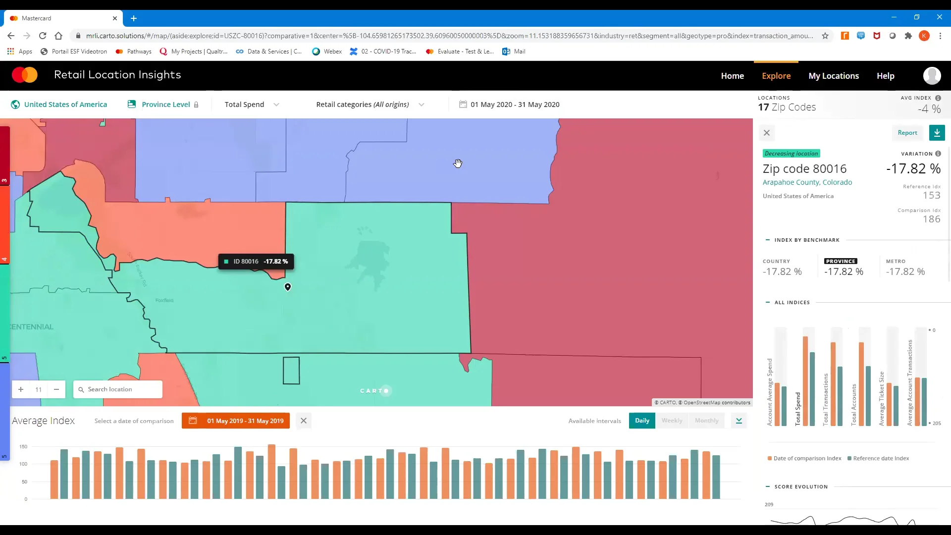 Retail Location Insights data demo on Vimeo