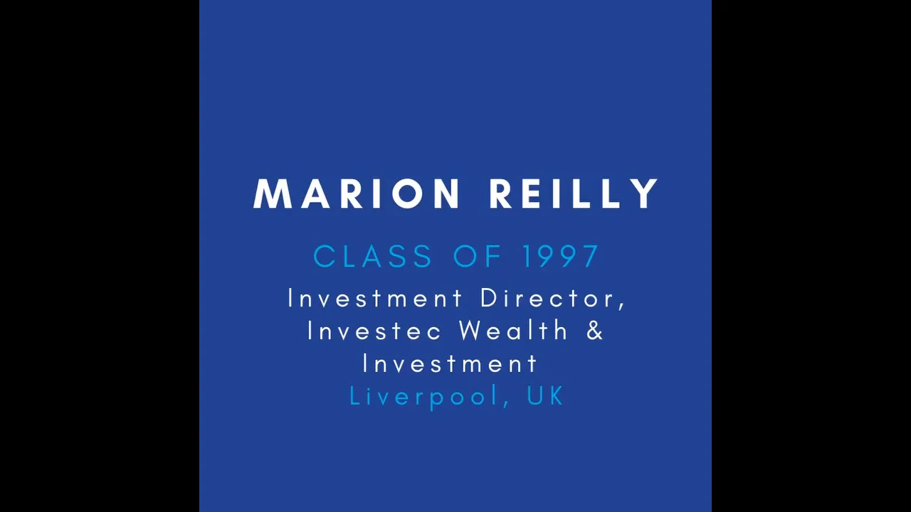 Marion Reilly, Class of 1997 on Vimeo