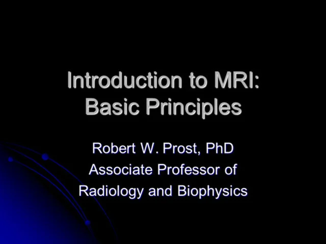 Introduction to MRI - Basic Principles