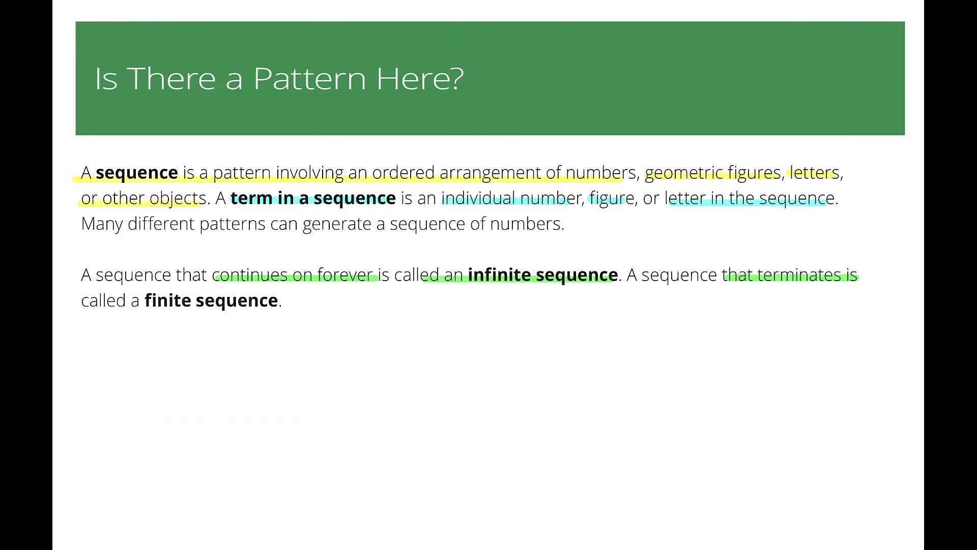 IM1-M1-T2-L1-Recognizing Patterns and Sequences-Lesson Overview