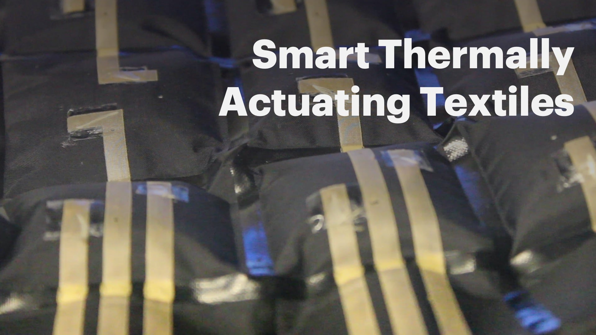 Robotic textiles are fueled up and take action