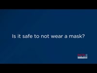 Is it safe to not wear a mask? | Sanford Health
