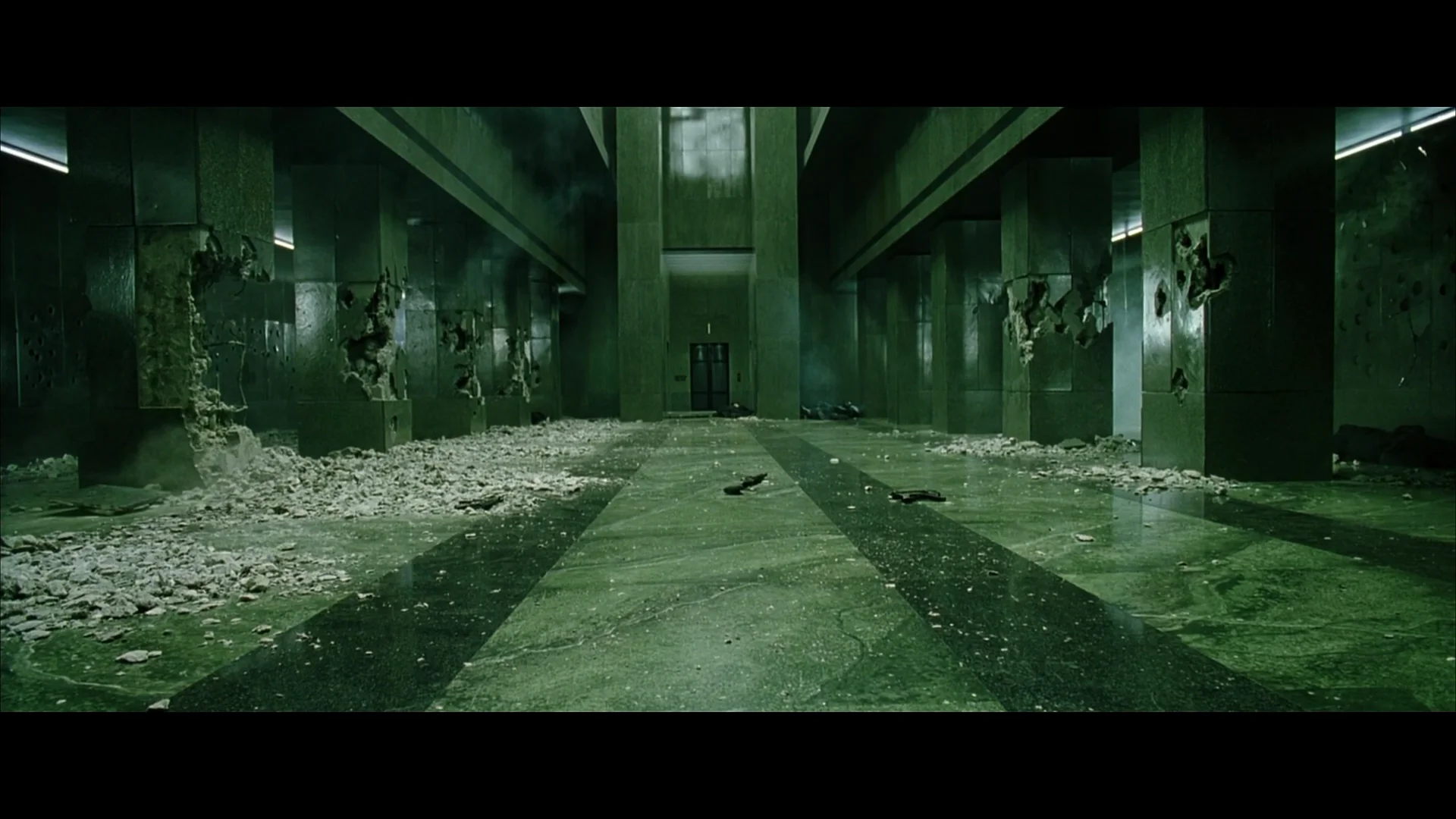 The Matrix Lobby Scene [Bomb the Bass Mix] on Vimeo