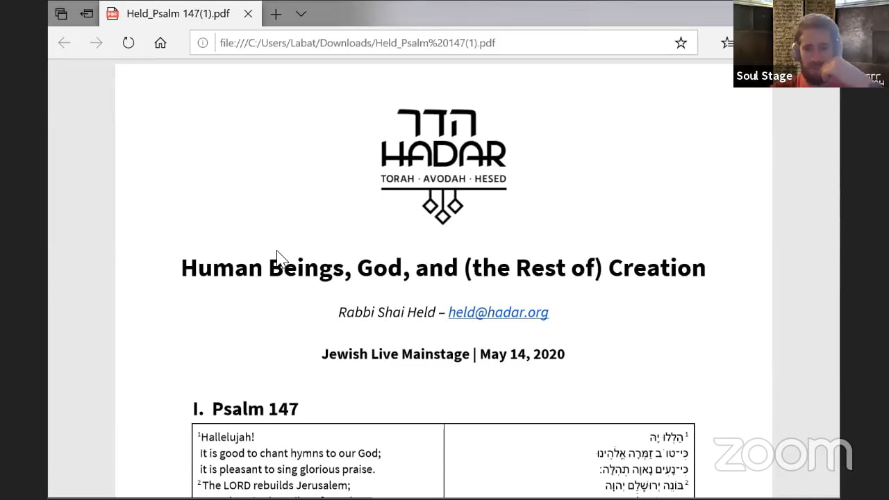 Reading Psalms (Tehillim) – Episode 13 on Vimeo