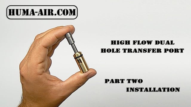 Huma Air High Flow Dual Hole Transfer Port Overview - Airgun101