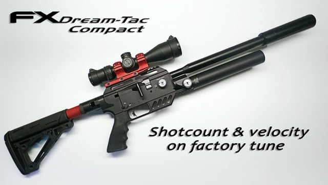FX Dreamline tactical compact shotcount + velocity on factory tune ...