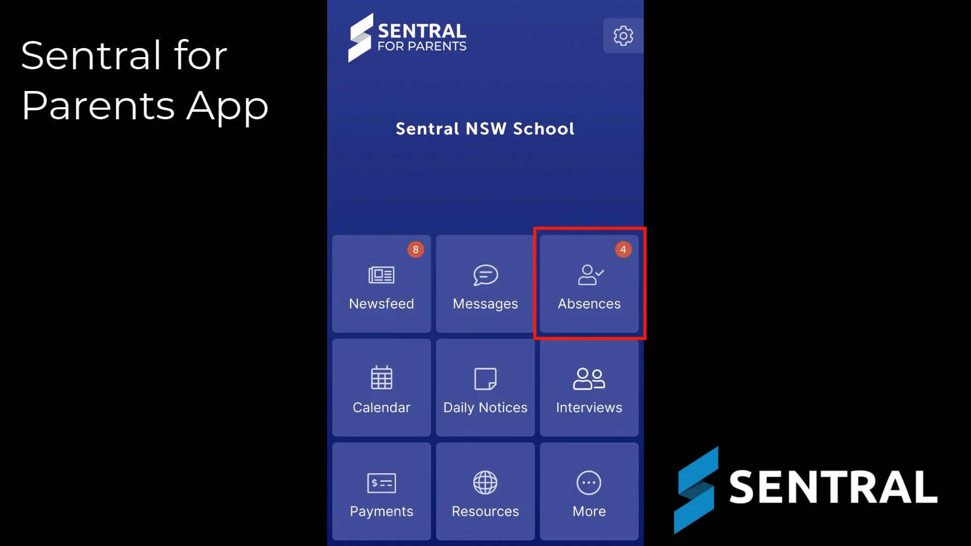 Sentral for Parents App - Absences on Vimeo
