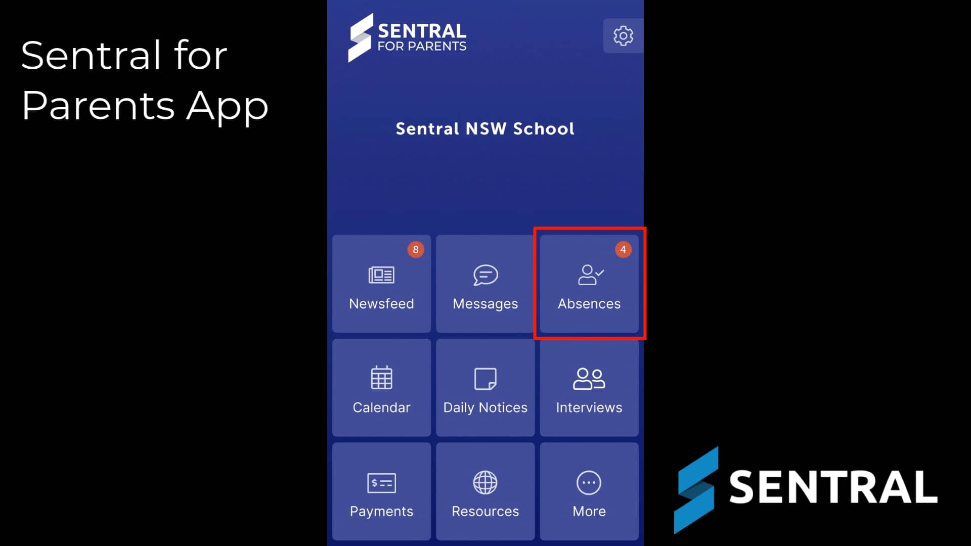 Sentral for Parents App - Absences on Vimeo