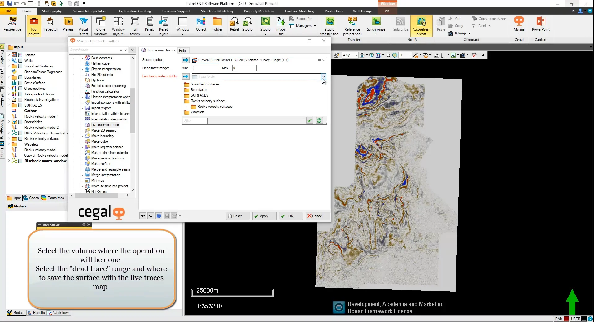 Blueback Geophysics Toolbox - Live Seismic Traces on Vimeo