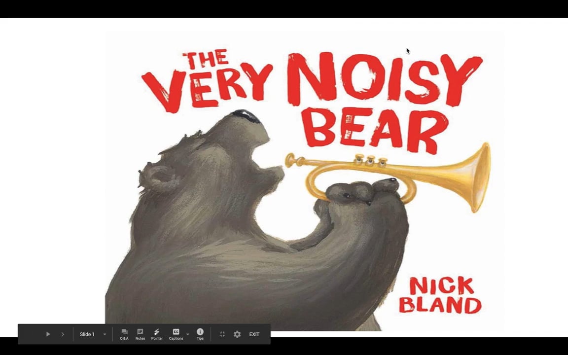 The Very Noisy Bear (Nick Bland) Read aloud (1)