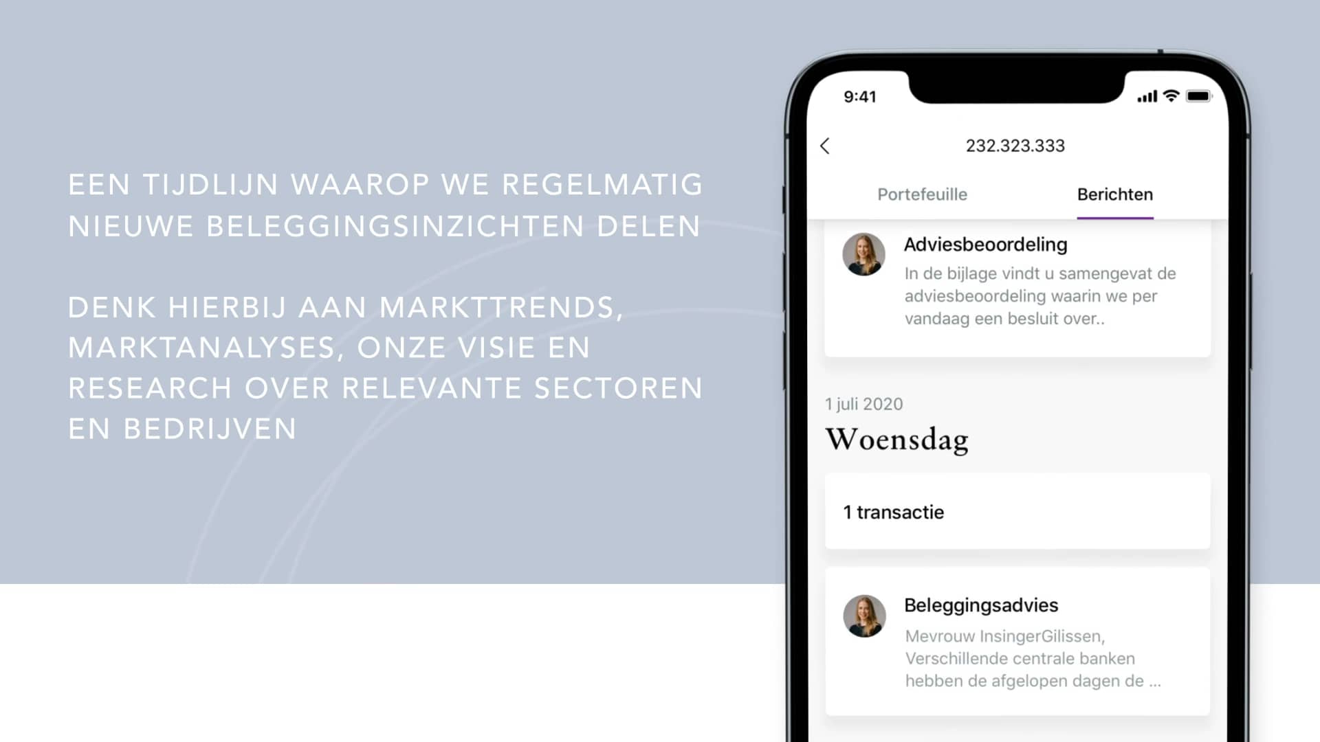 De InsingerGilissen app is vernieuwd on Vimeo