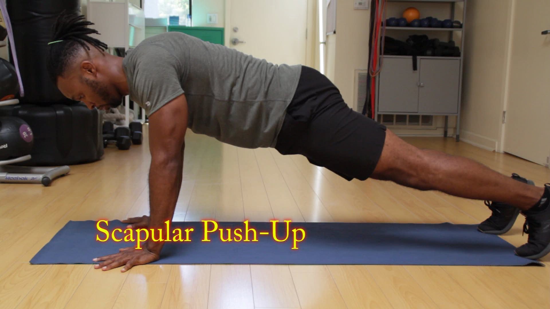 Scapular Push-Up on Vimeo