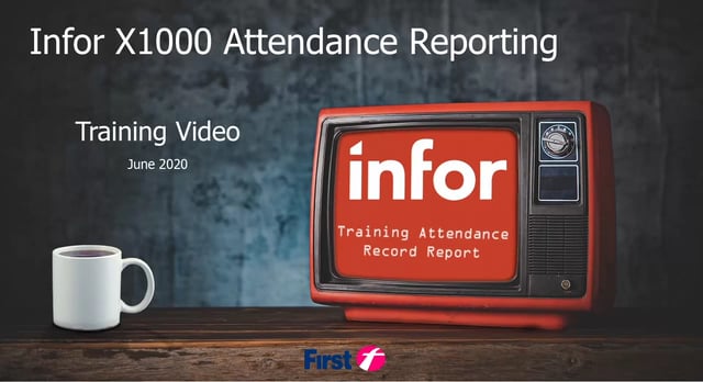 Infor Related Training on Vimeo